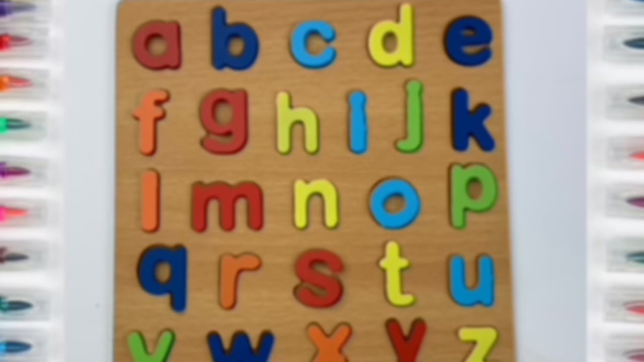 Small Letters Abc For kindergarten | kids centre - YouTube