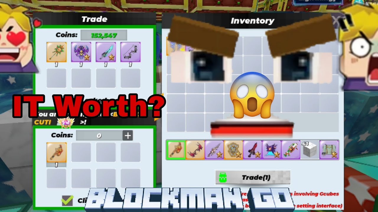 How to get overpay 🤑 Rich Trade in System In Skyblock Blockman Go Enjoy ...
