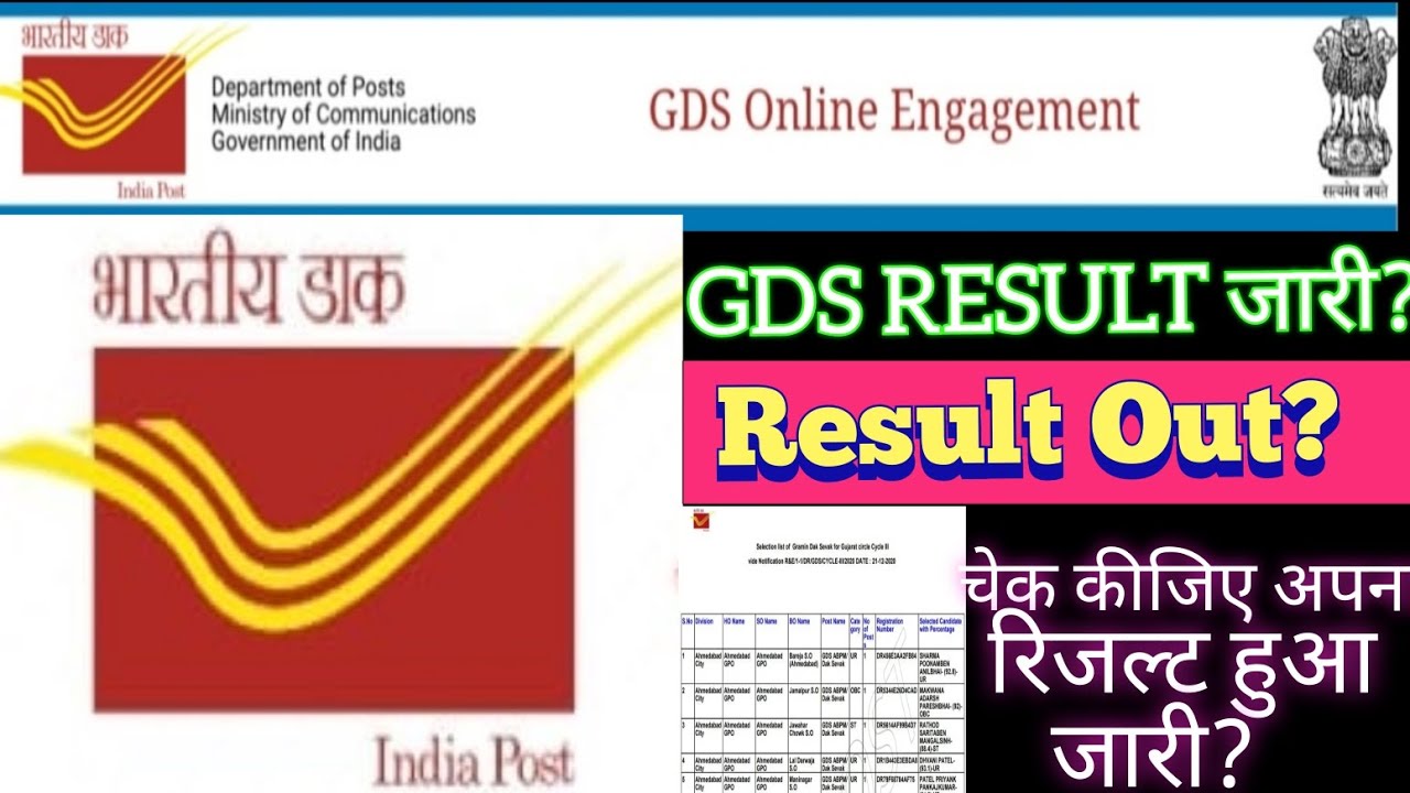 Post Office gds cutoff 2023 | gds cutoff 2023 | gds result 2023 | gds ...