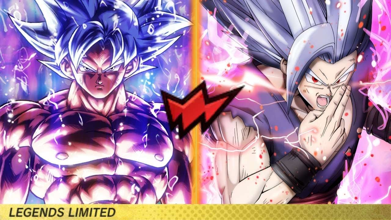 ANGEL & BEAST PATH PART3! SILVER HAIR LF MUI GOKU & LF BEAST GOHAN ARE ...