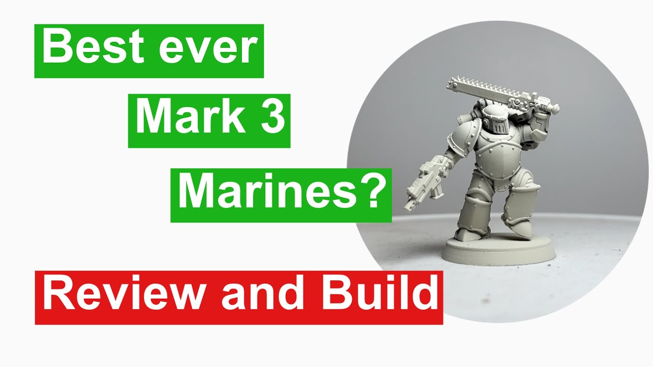 Amazing Tortuga Bay Horus Heresy Mark 3 Truescale Space Marines - YouTube