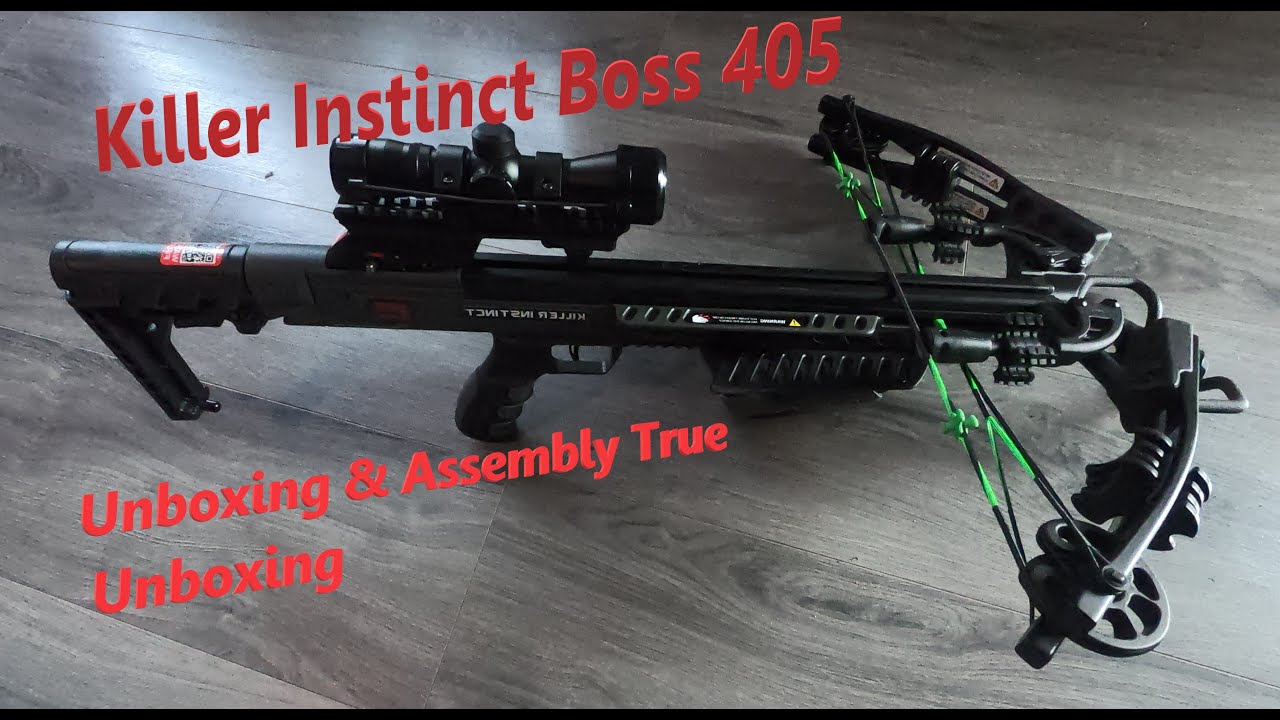 Killer Instinct Boss 405 (True Unboxing & Assembly) - YouTube