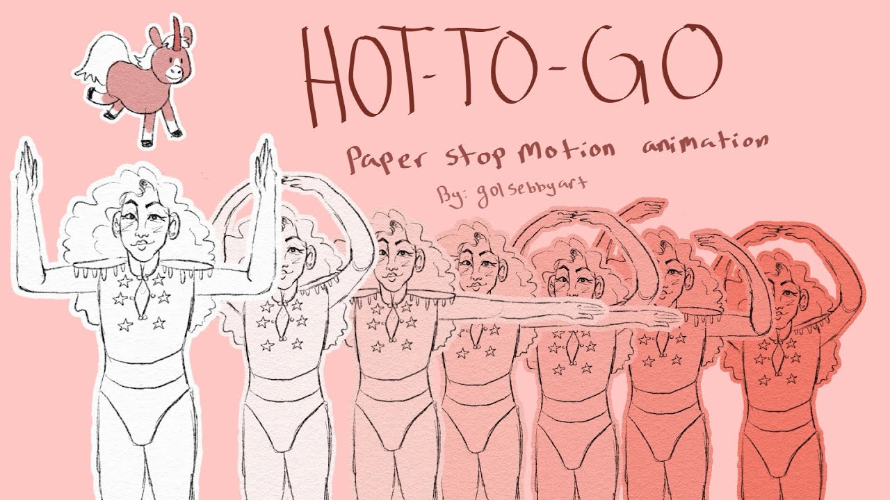 HOT TO GO - Chappell Roan // paper stop motion animation - YouTube