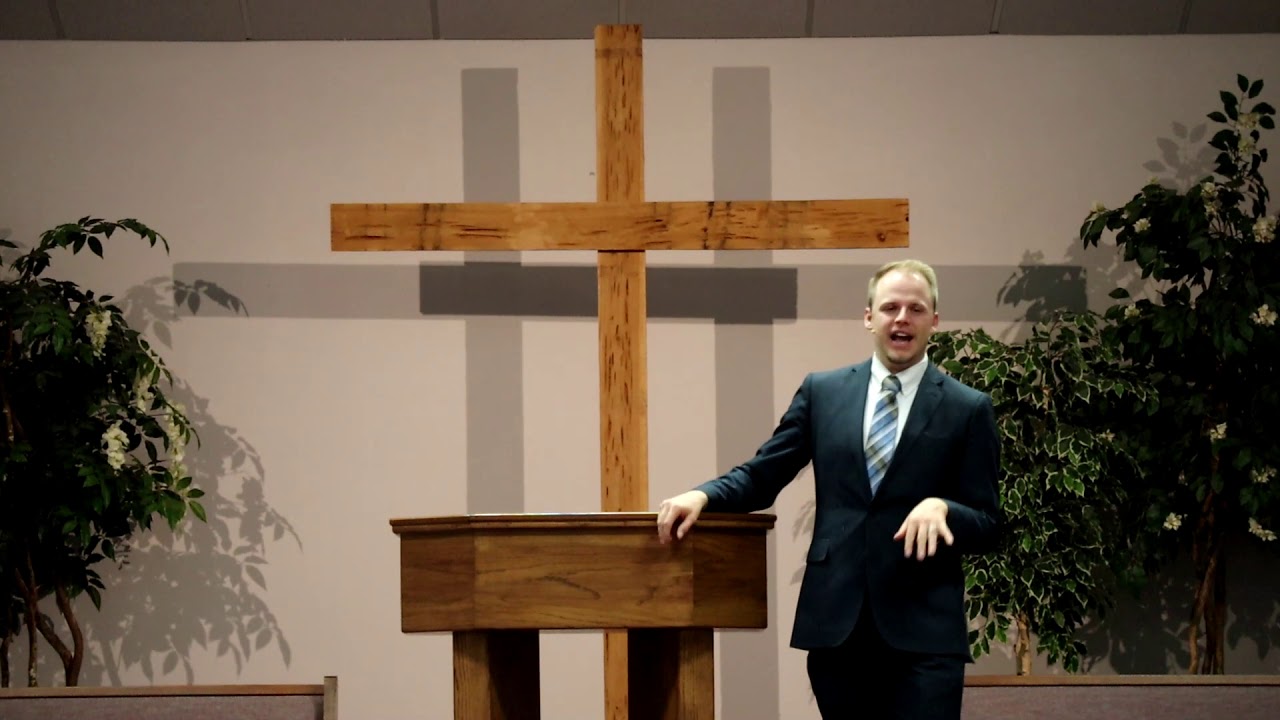 Pastor Caleb Preaches a sermon titled "Finding Contentment" - YouTube