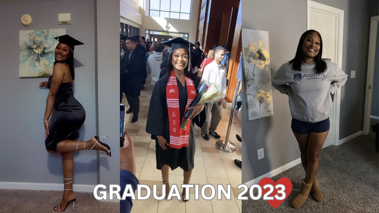 Graduation GRWM + Vlog ️👩🏾‍🎓 - YouTube
