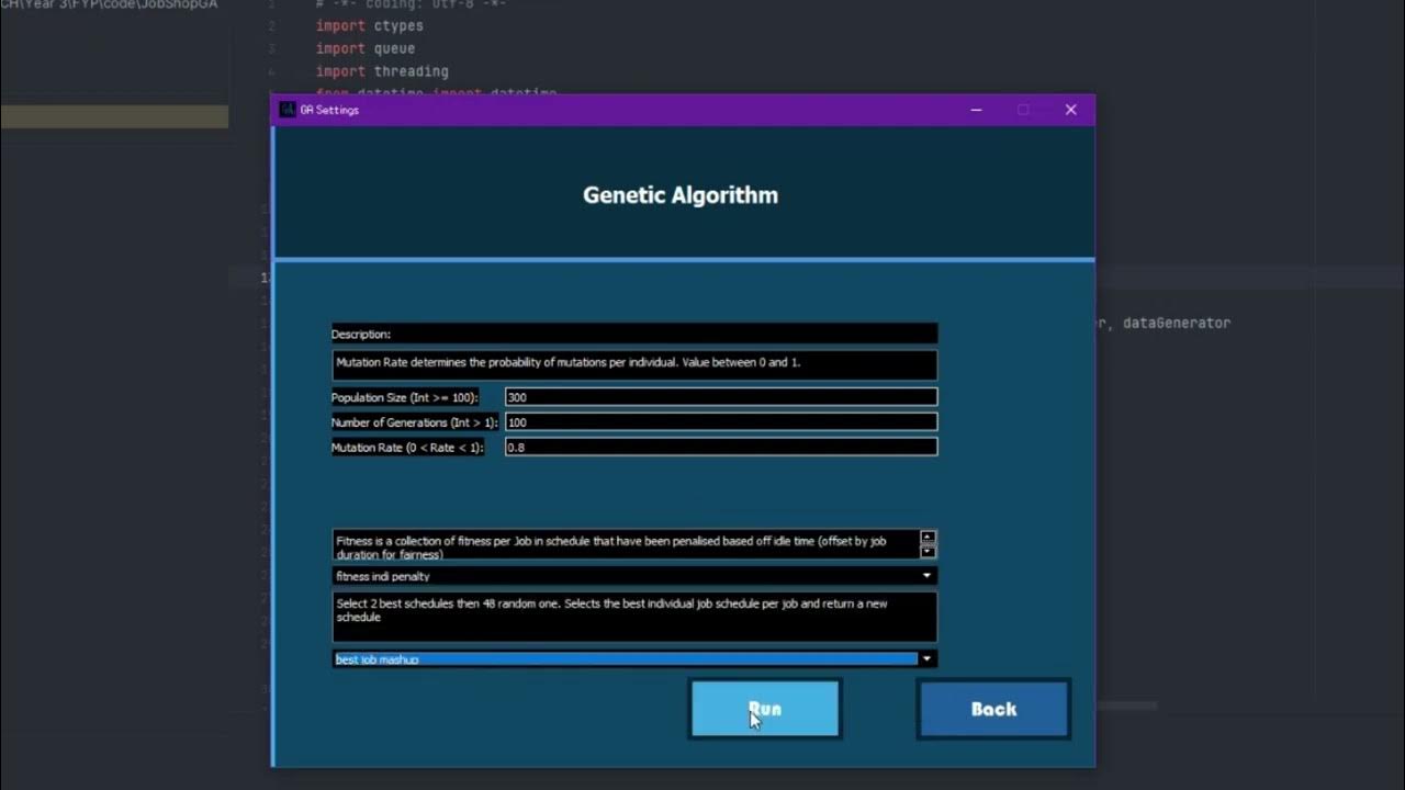 Genetic Algorithm toolkit demonstration - YouTube