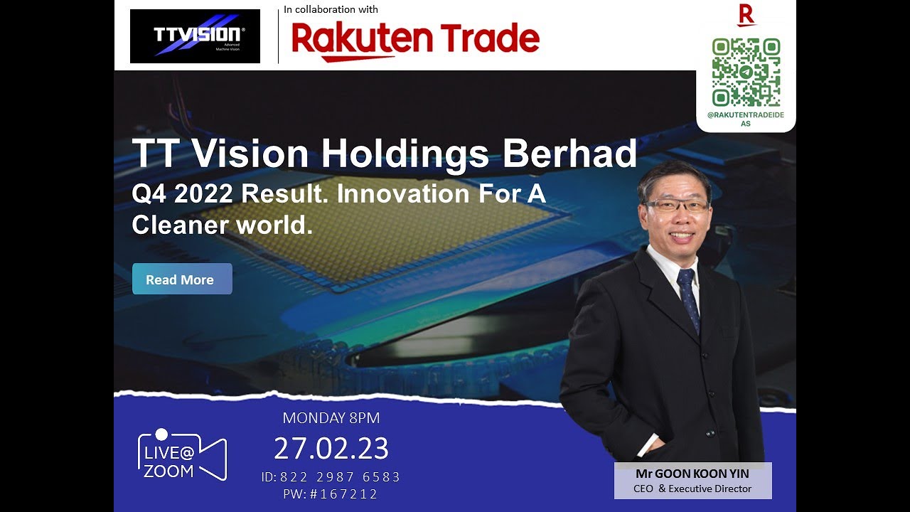 Rakuten Trade Ideas 🎯 Webinar - TT Vision Holdings Bhd (Business ...
