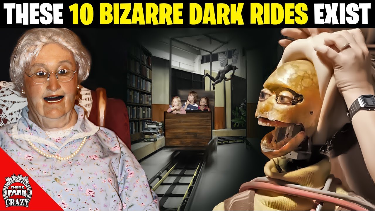 10 Bizarre Dark Rides You've NEVER Heard of - YouTube