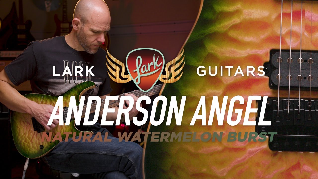 A new finish from Tom Anderson!? This Angel will blow you away! - YouTube