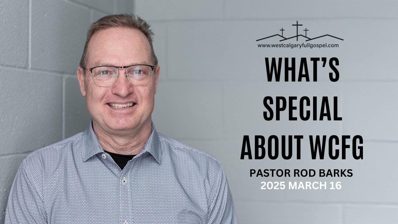 2025-03-16 What's Special About WCFG - Guest Pastor Rod Barks - YouTube