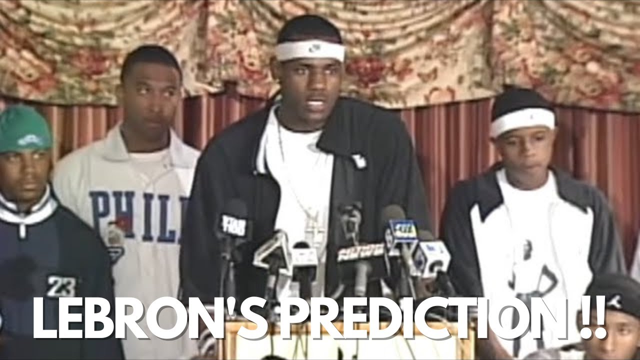 LeBron's First Interview, What He Says Became REAL! - YouTube
