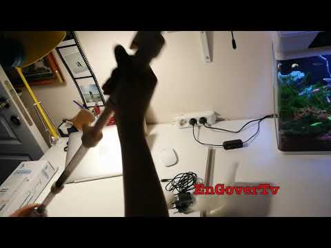 AKVARYUM - Jeneca AS615B Pilli ve Elektirikli Dip Çekme Süpürgesi Kullanımı - Akvaryumda Dip Çekimi