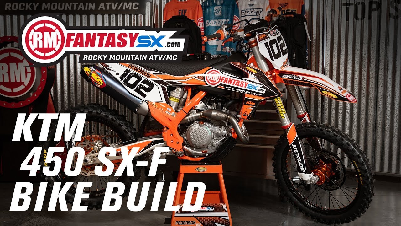 2019 KTM 450 SX-F RMFantasySX Bike Build - YouTube