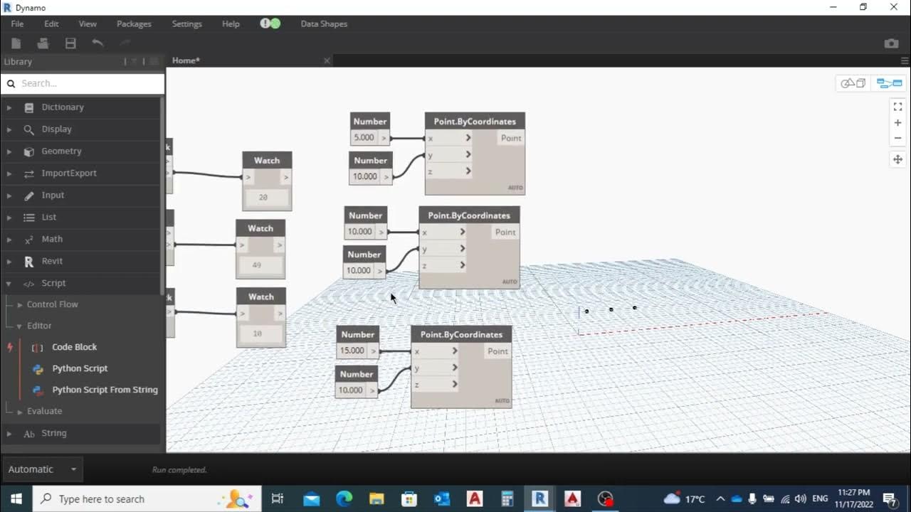 09- Understanding Code Block Node In Dynamo - YouTube