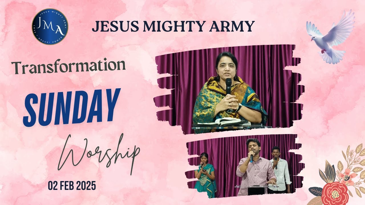 🔴LIVE TRANSFORMATION SUNDAY WORSHIP || 2nd FEB 2025 ||JESUS MIGHTY ARMY ...