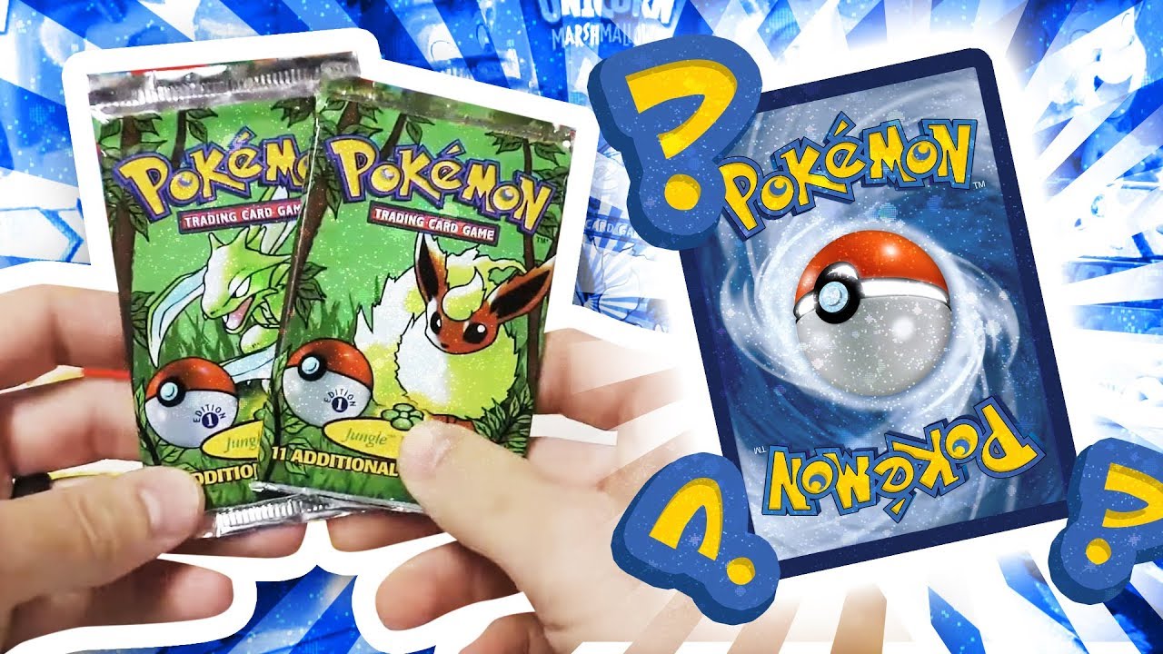 Opening 2x Jungle HEAVY 1ST EDITION Pokemon Packs !!! - YouTube