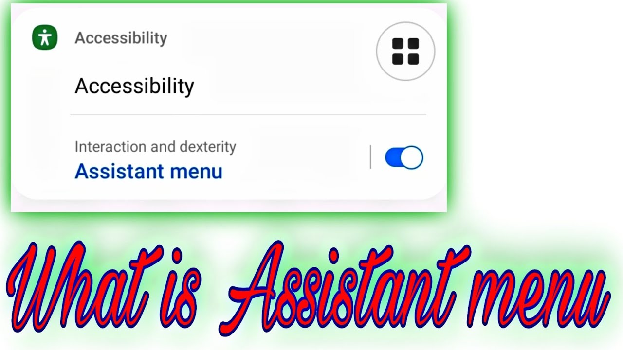 What is Assistant menu | How to Use Assistant menu ?| Full tutorial ...