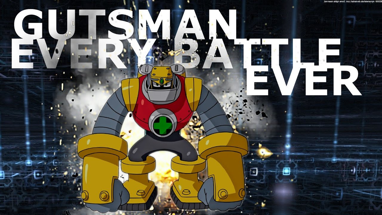 GutsMan battle throughout the series - YouTube