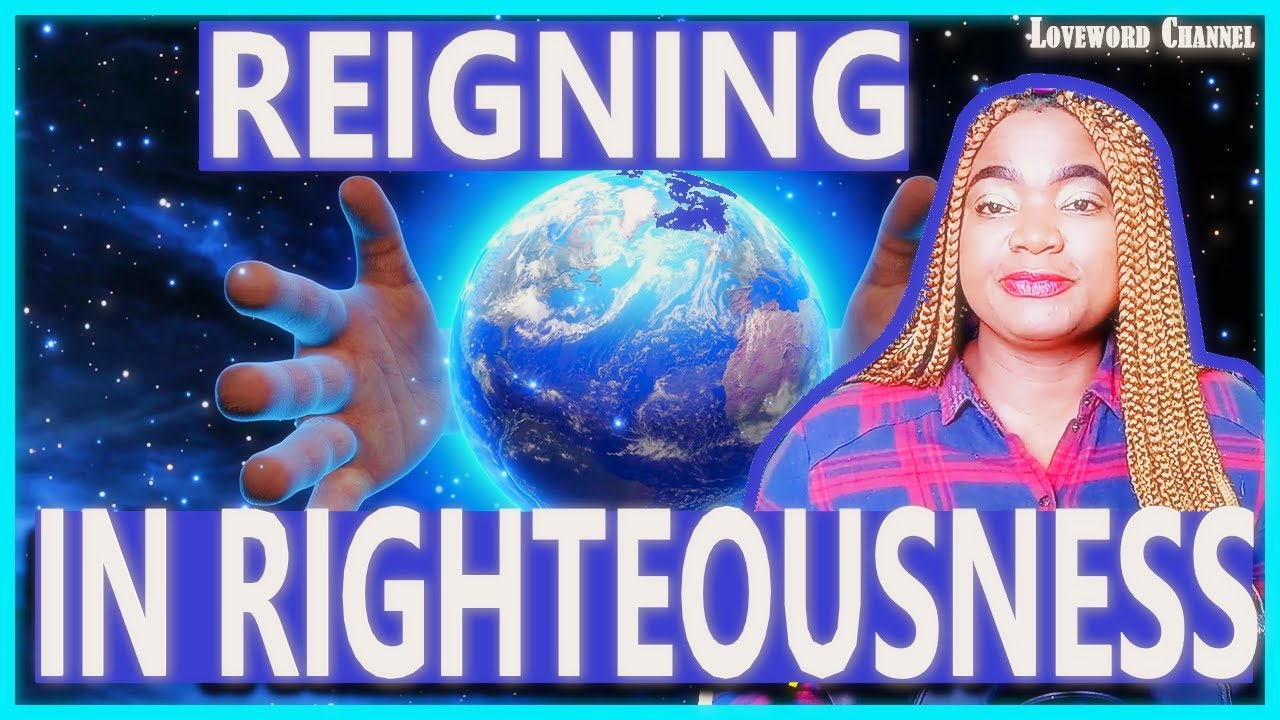REIGNING IN RIGHTEOUSNESS! Did you know that you have a right standing ...