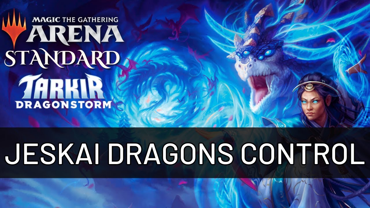 Tarkir: Dragonstorm Early Access | Jeskai Dragons Control | Standard BO1 | MTG Arena - YouTube