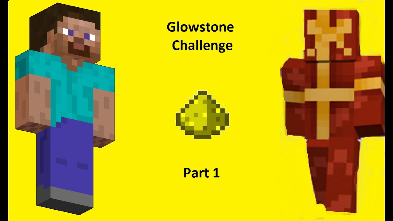 Minecraft Xbox One - Glowstone Challenge - Part 1 - YouTube