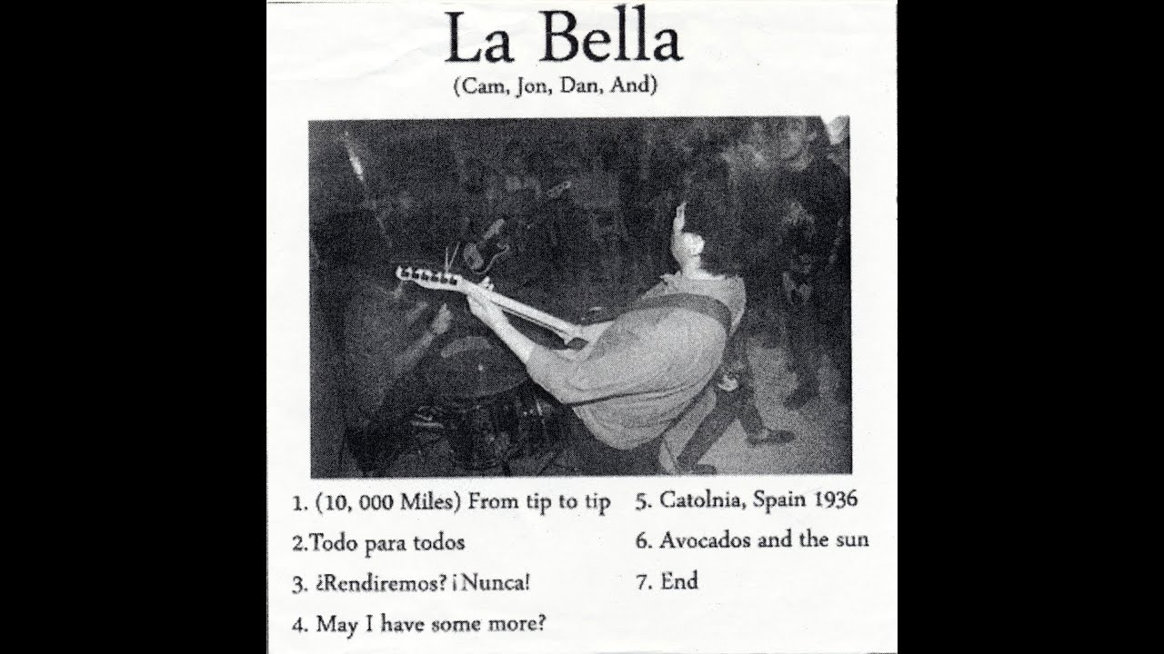 La Bella - (10,000 Miles) From tip to tip - YouTube