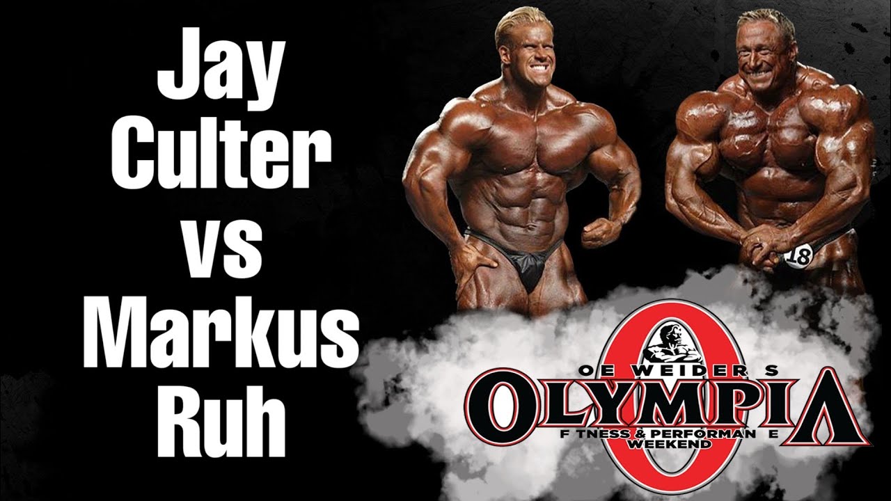 Battle of Jay cutler vs Markus Ruhl Mr olympia - YouTube