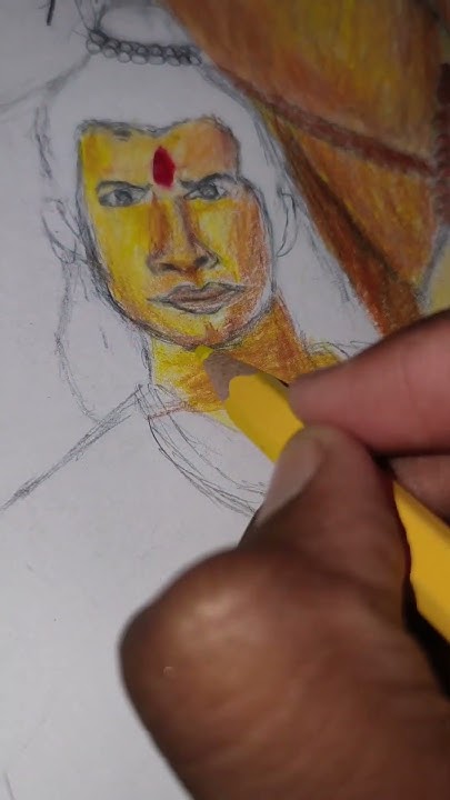 Drawing of Laxman #drawing #best #art - YouTube