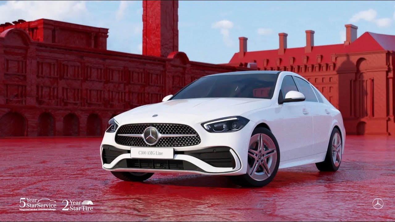 Mercedes-Benz The All New C-Class C300 AMG Line - YouTube