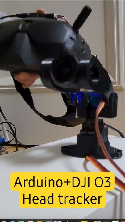 DJI Head tracker + arduino - YouTube