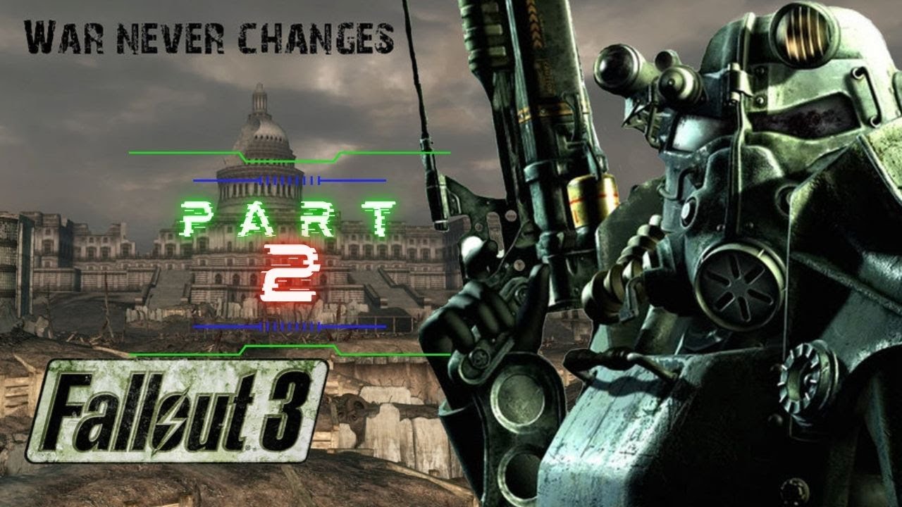 Fallout 3; part 2; exploring Springvale & the crater town of Megaton ...