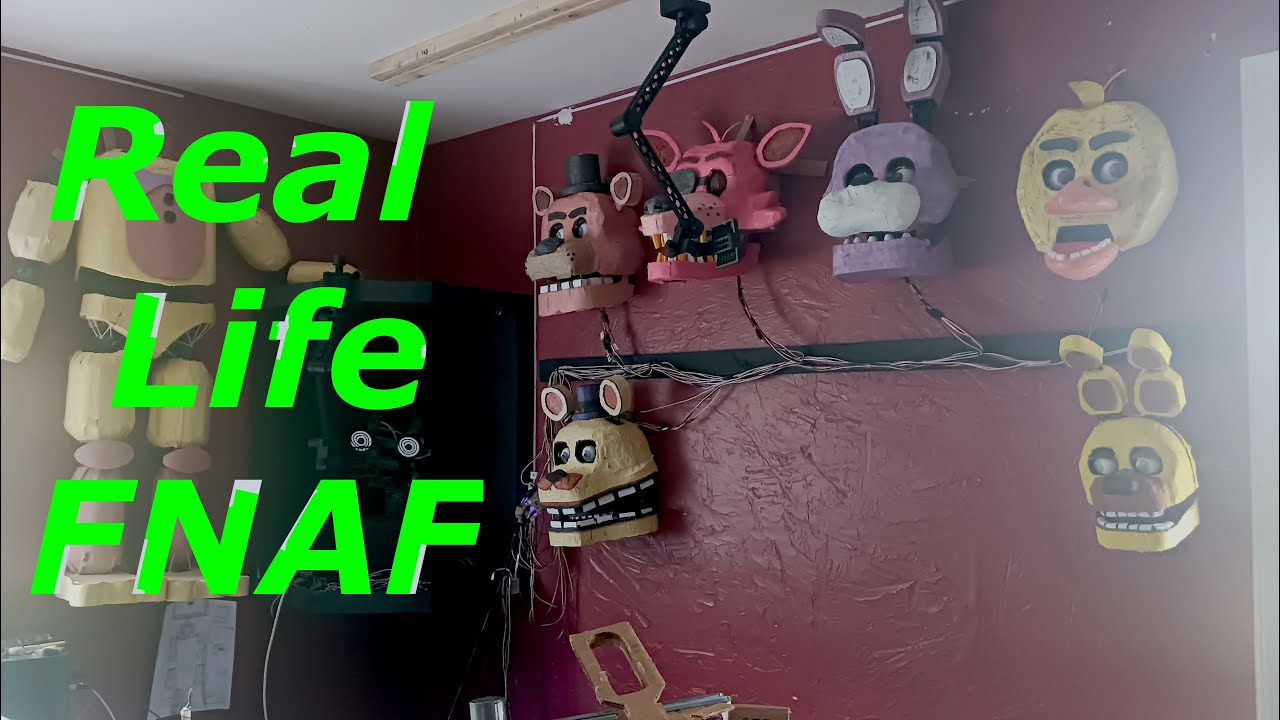A detail look into my REAL LIFE FNAF animatronics! - YouTube