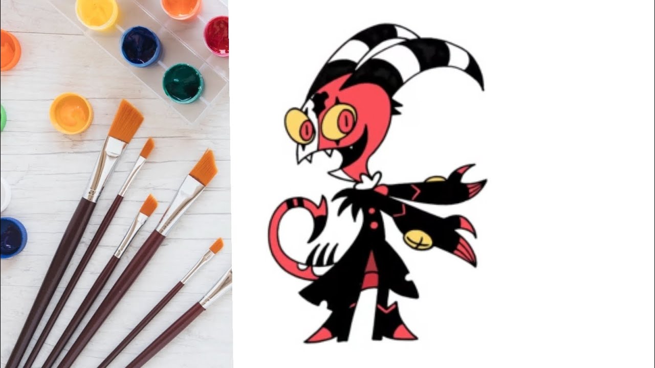 How To Draw Blitzo | Helluva Boss - YouTube