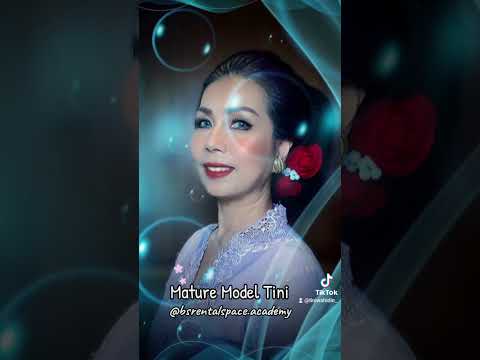 Mature Model Tini @tini_ beautyspace@Tini Wahidin @anthony88_hairstylist @Yulia Adriyani #mua #haird