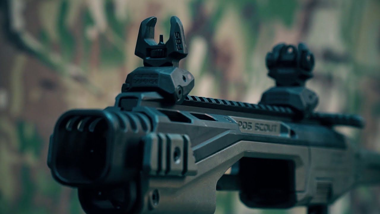 Прицелы Fab Defense RBS и FBS на планки пикатинни - YouTube