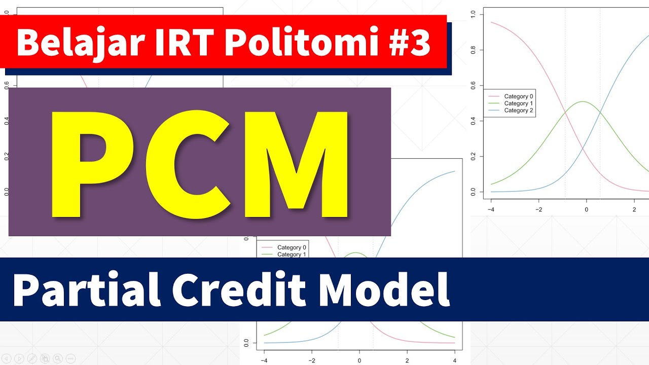 IRT Politomi Bagian 3 Partial Credit Model (PCM) - YouTube