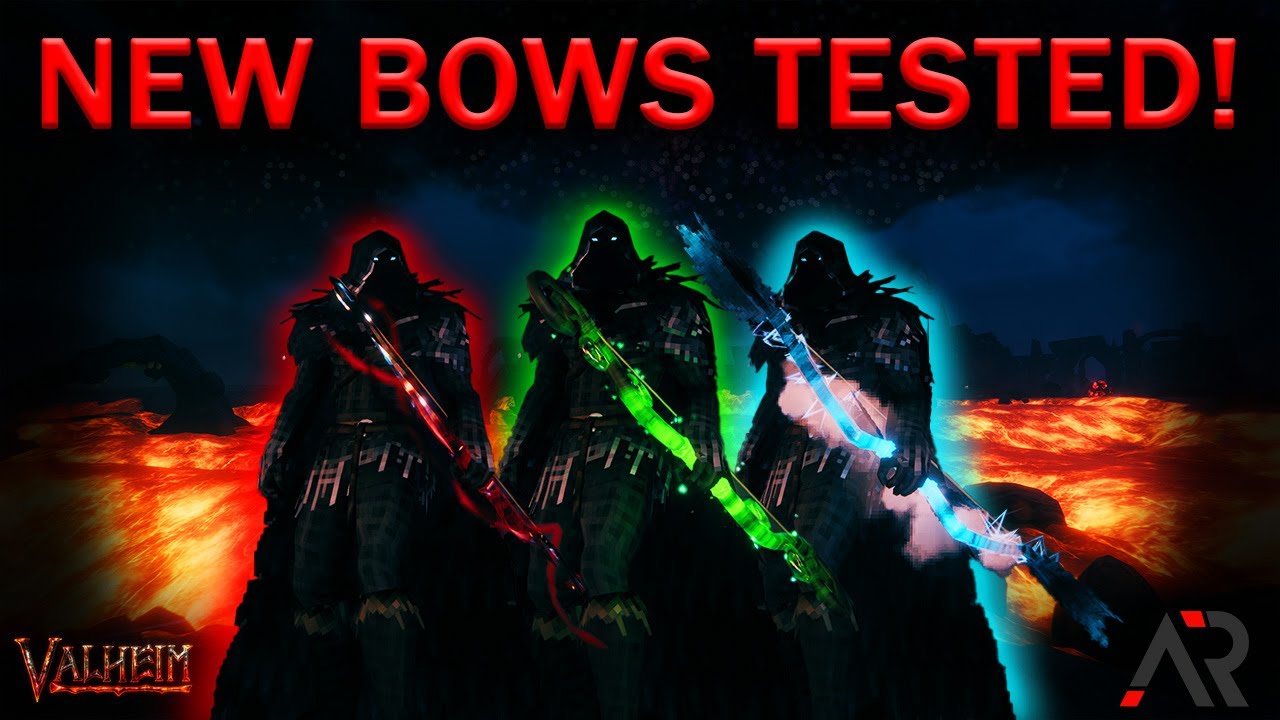 SHOCKING RESULTS! New BEST BOW in Valheim Ashlands Update! - YouTube