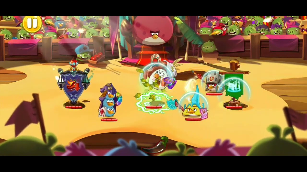 Winning An Arena With A Single Attack In Angry Birds Epic - YouTube