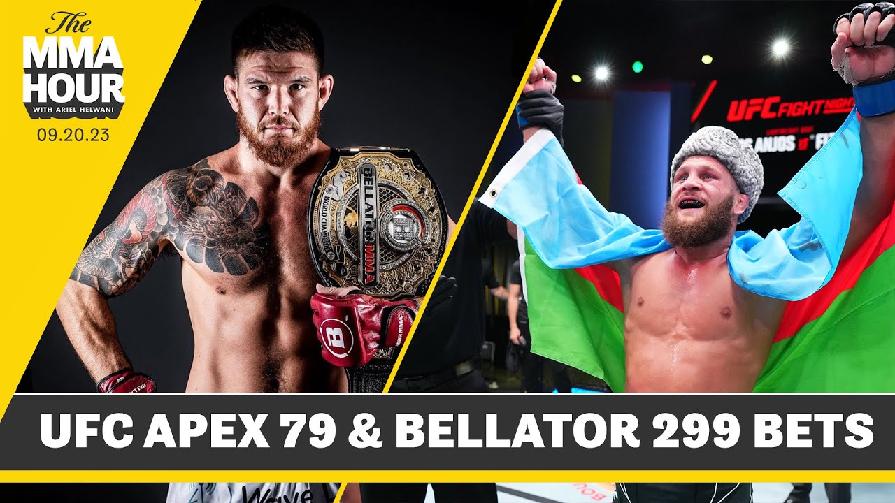 Parlay Pals Pick Best Bets for UFC APEX 79, Bellator 299 | The MMA Hour ...