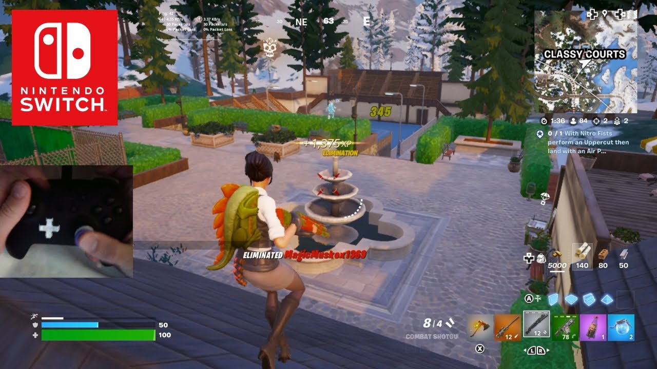 Fortnite on Nintendo Switch with Handcam | Nintendo Switch Fortnite ...