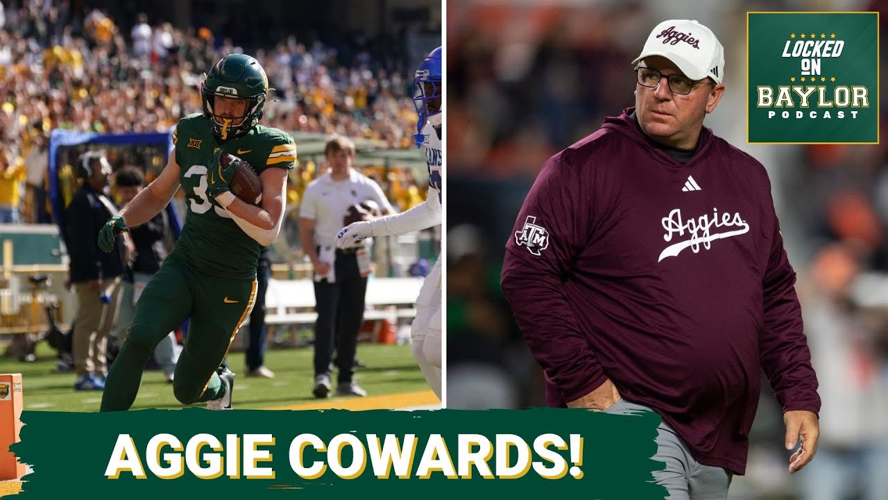 AGGIES STAY SCARED! Texas A&M Avoids Texas Tech AND Baylor By Playing a ...