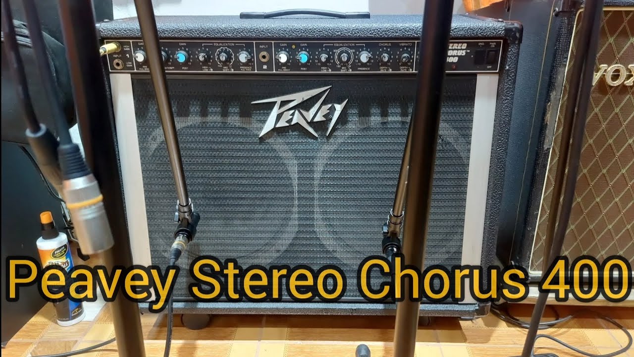 The Peavey Stereo Chorus ¡Underrated Amp! - YouTube