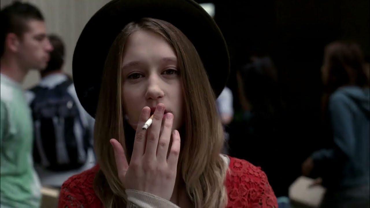 American Horror Story Violet Smoking