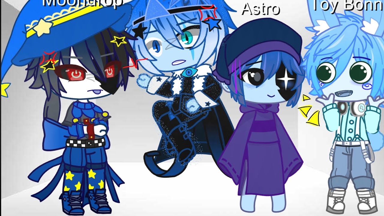 Shadow Milk cookie meets Moondrop, Astro and Toy Bonnie - YouTube