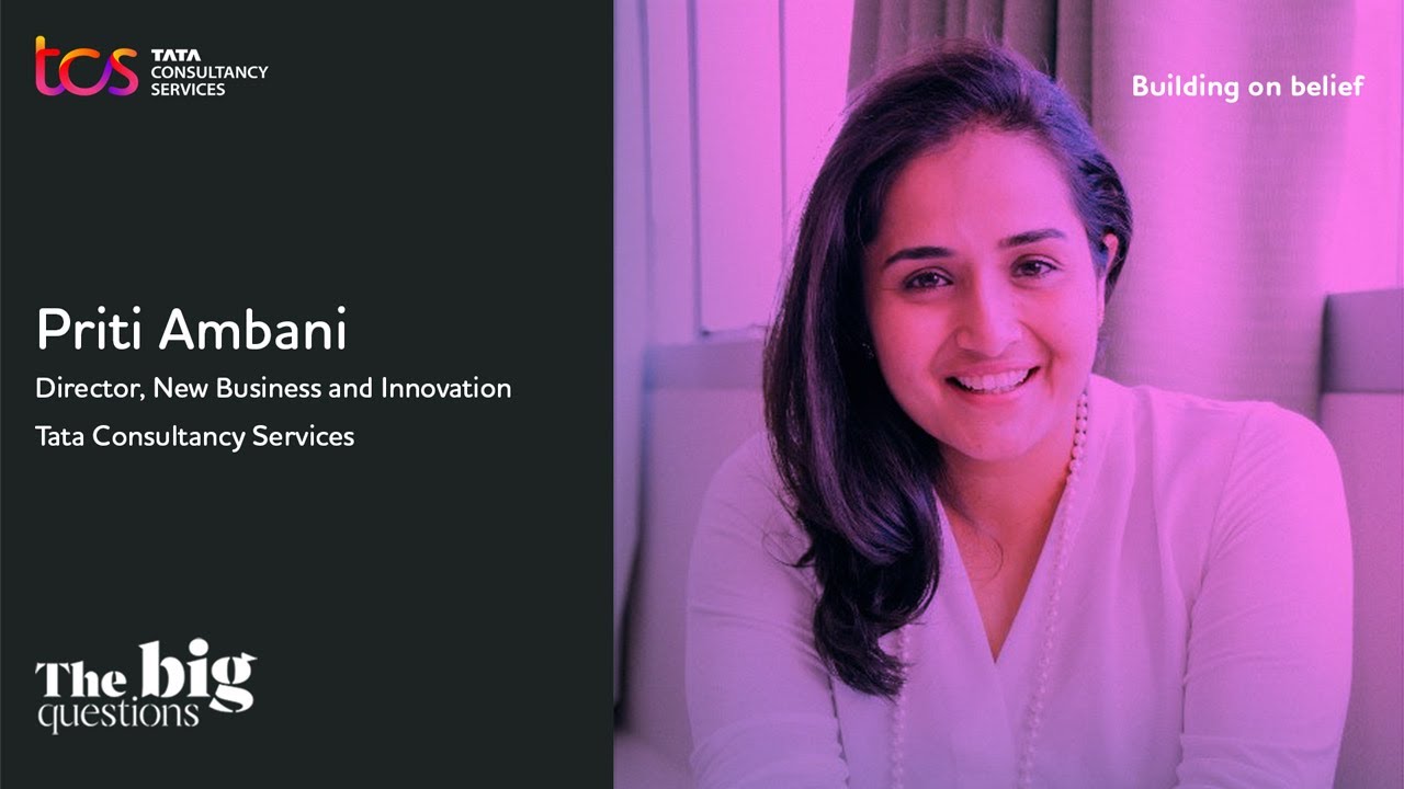 TCS ANZ Big Questions on Sustainability with Priti Ambani, Director of ...