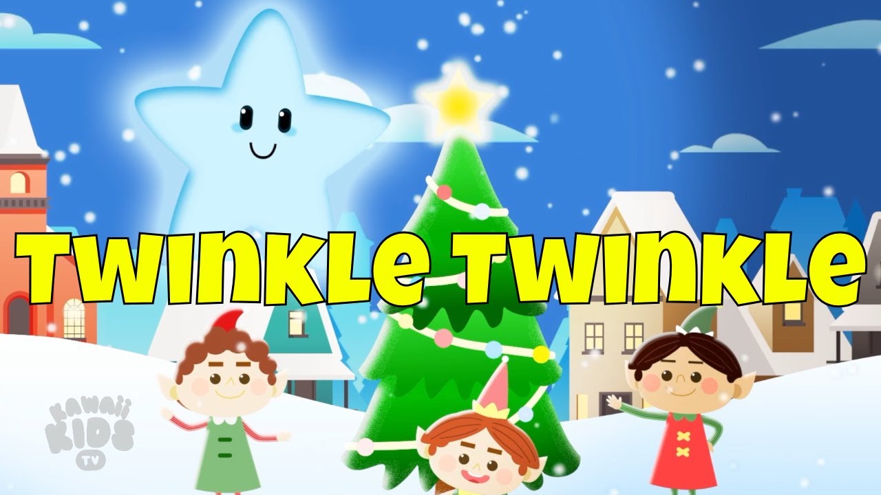 Holiday Twinkle Twinkle Little Star | Nursery Rhymes for Toddlers ...
