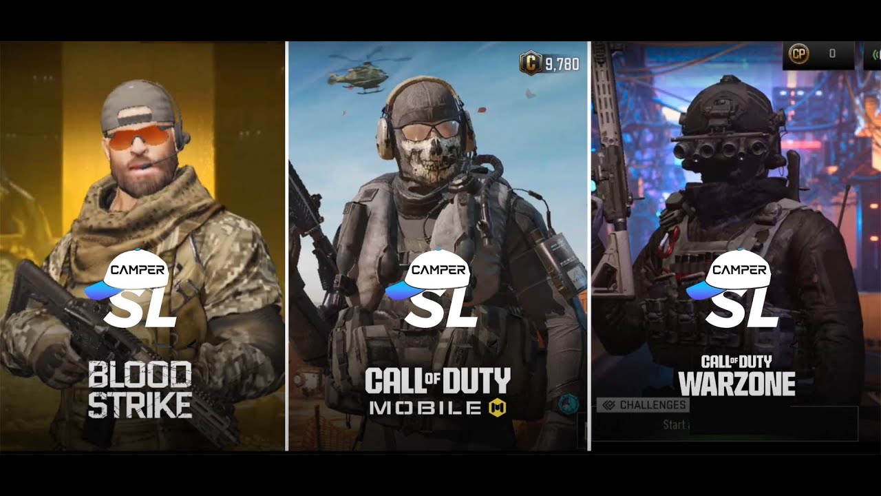 COD Mobile VS WARZONE VS Blood Strike 😉😉😍#codwarzone #codmobile # ...