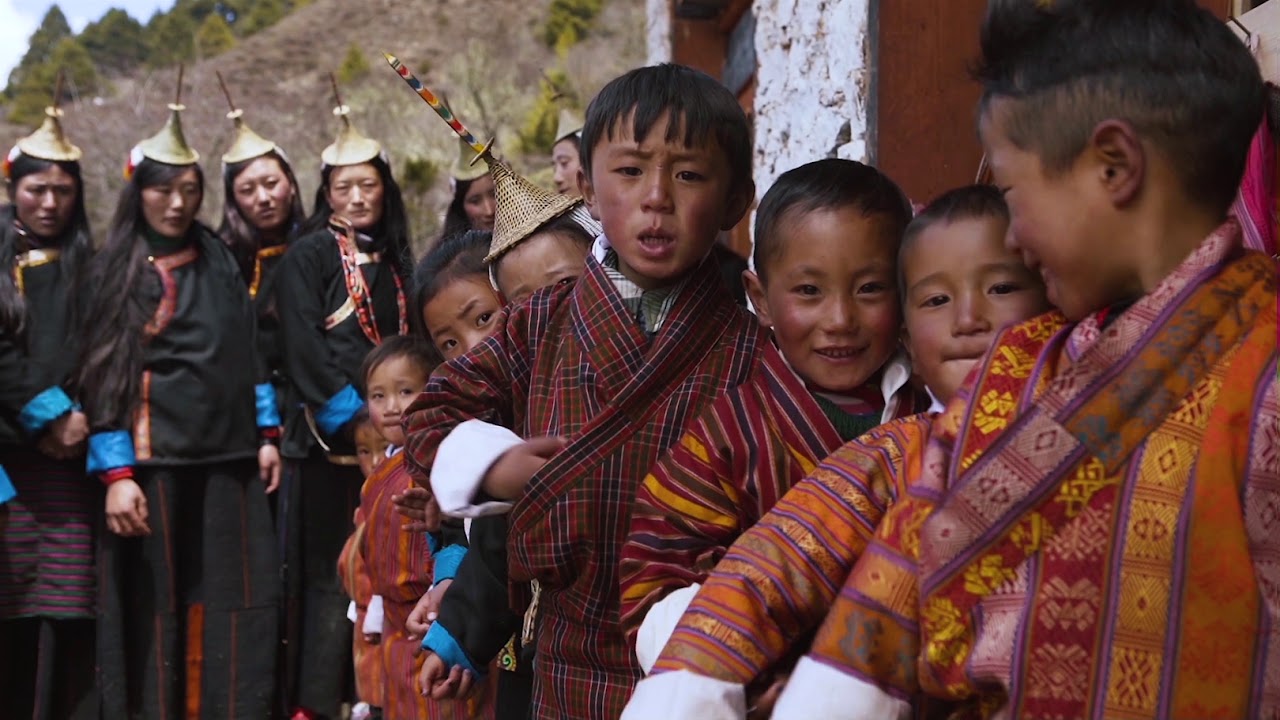 Pre-school for children of nomads in Bhutan's remote Lungo village ...
