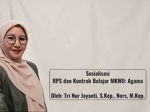Sosialisasi RPS dan Kontrak Belajar Agama