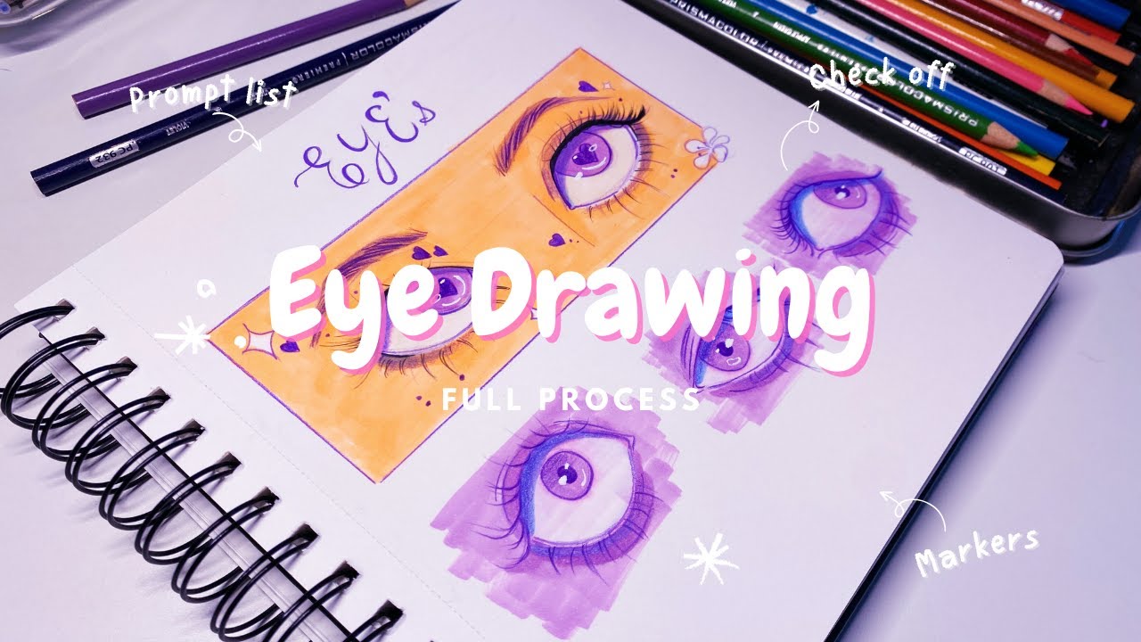 Chill Draw With Me/Drawing Process - YouTube